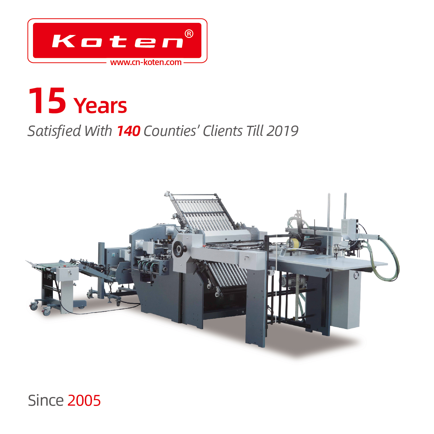 Automatic Paper Folding Machine For Printing Industry Use from China ...