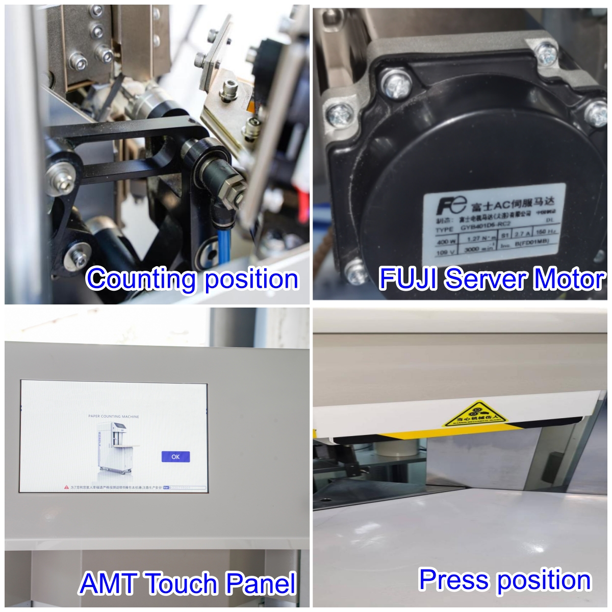Automatic Cardboard Paper Counter Machine For 80 to 400gsm Paper from ...